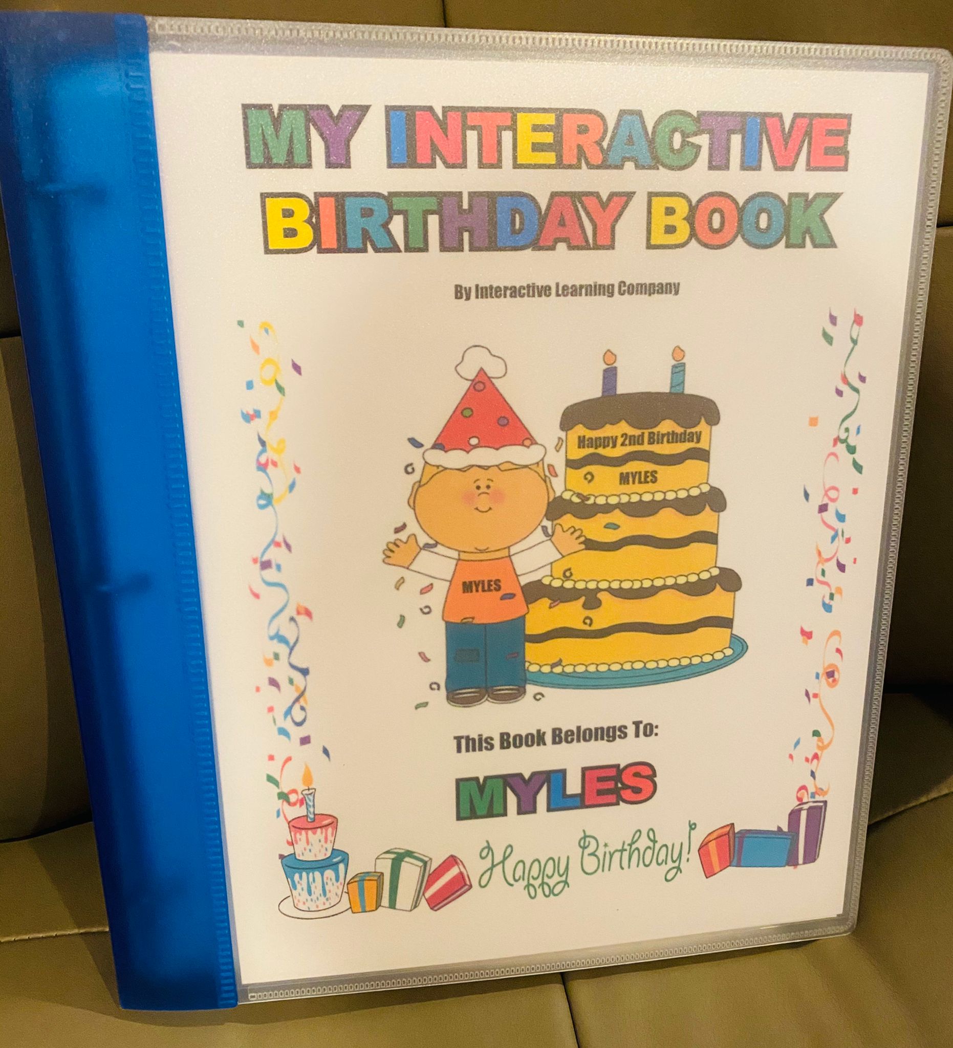 Birthday Book – Interactive Learning Company